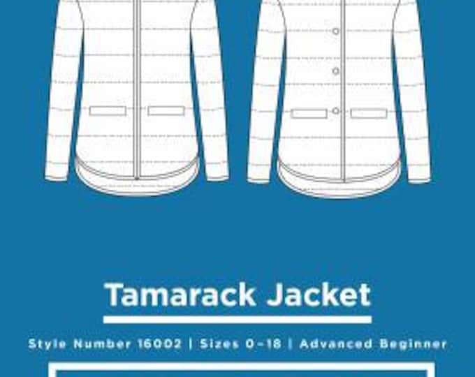 Tamarack Jacket Pattern Grainline - Freespirit Coat Story Pattern - Etsy