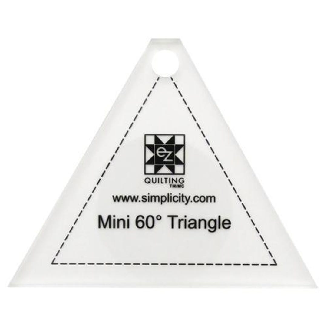 Jelly Roll Ruler Mini 60 Degrees Triangle - 882228 EZ#3 - Etsy