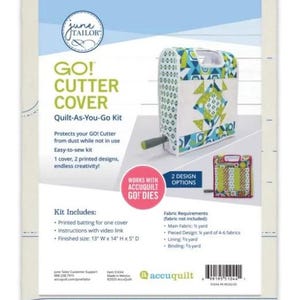 Accuquilt GO! Quilt as You Go Cutter Cover Kit - 51044 - Etsy