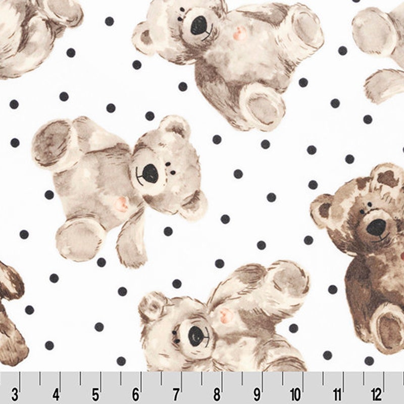 Teddy Bear Fabric - Etsy