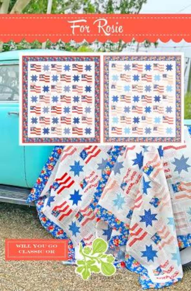 For Rosie Quilt Pattern by Fig Tree Co. - Etsy