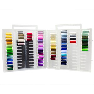 MJ Kinman Birthstone Series Slimline Assortment 67 Spools of Thread for ...
