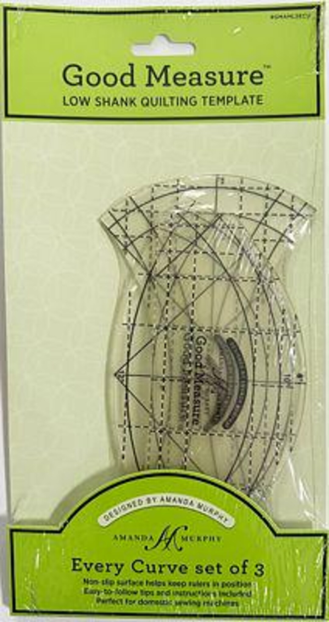 Good Measure Amanda Murphy Every Curve Templates - 3 Pcs - Low Shank ...