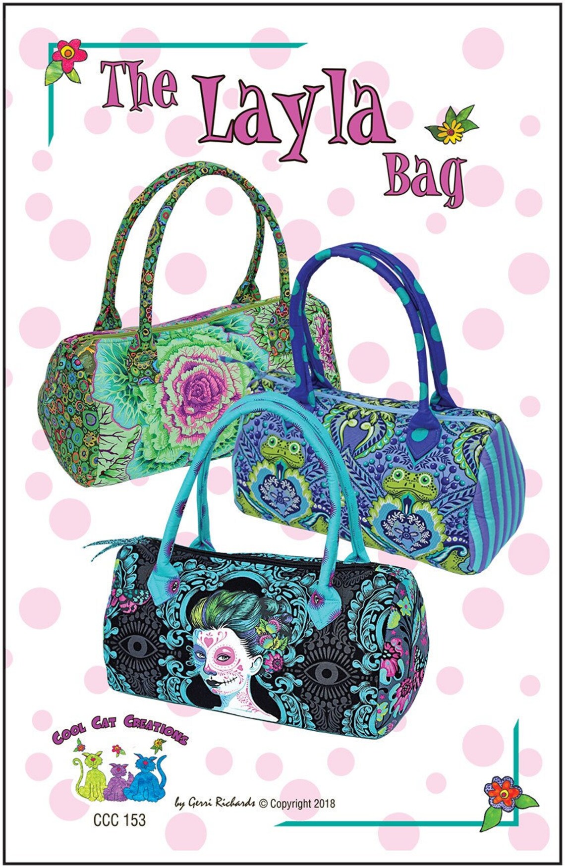 The Layla Bag Pattern and Kit all Interfacing and Hardware - Etsy