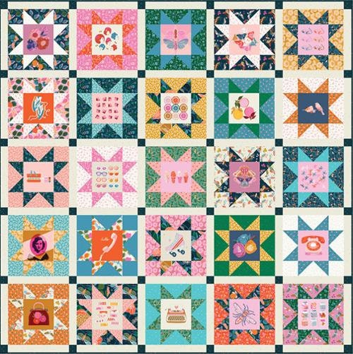 Stay Gold Panel Quilt Project Sheet PATTERN by Ruby Star Society - Etsy
