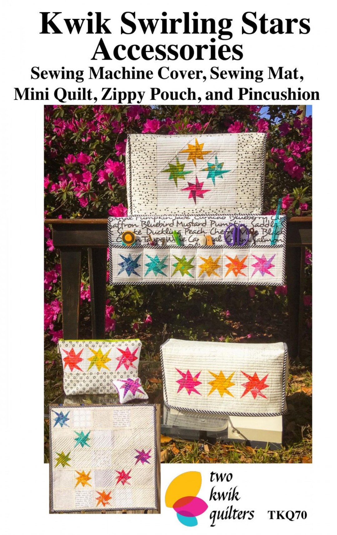 Kwik Swirling Stars Accessories Quilted Pattern by Two Kwik Quilters - Etsy