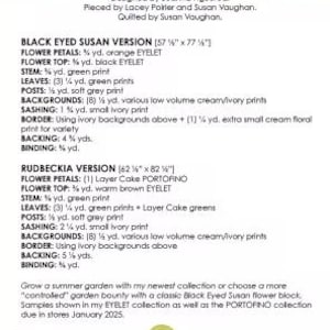Black Eyed Susan Quilt Pattern - Joanna Figueroa - Fig Tree & Co - Etsy