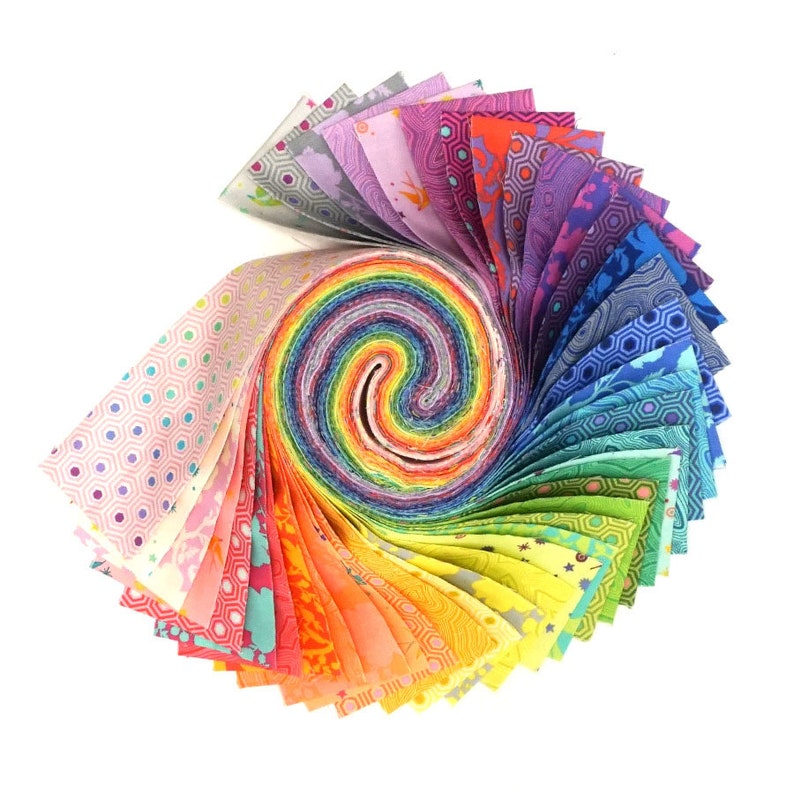 Tula Pink - NEW True Colors - Collection Bundle - Handcut Precuts - 42 ...