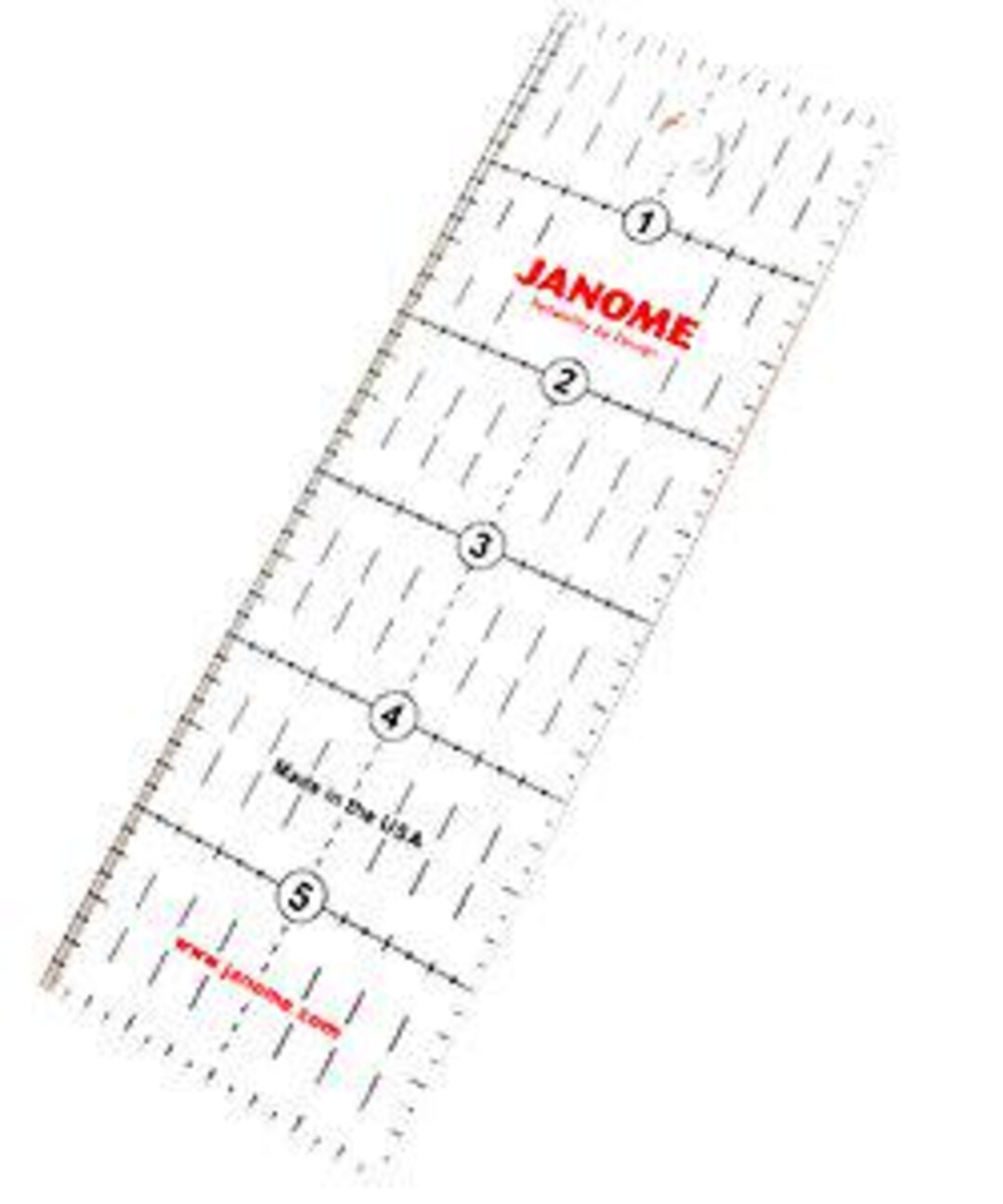 Ships to US ONLY - Janome Brand 2" X 6" Ruler - JARULER - Etsy