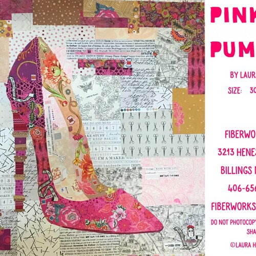 Peppermint Collage Quilt Pattern From Fiberworks by Heine - Etsy