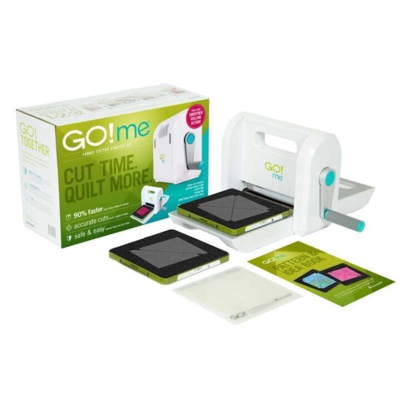 Accuquilt GO! Me Fabric Cutter Starter Set - 55610G - Etsy