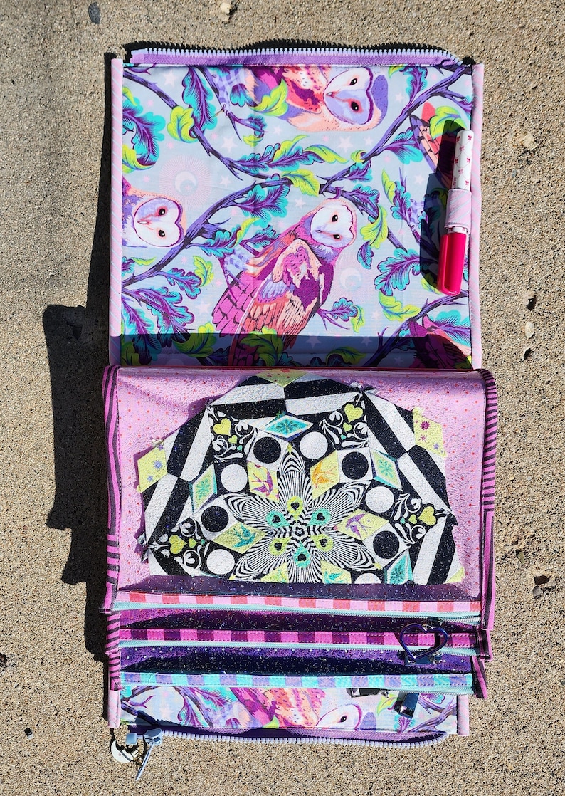 Booklet Pouch Pattern and Kit Options by Aneela Hooey With - Etsy