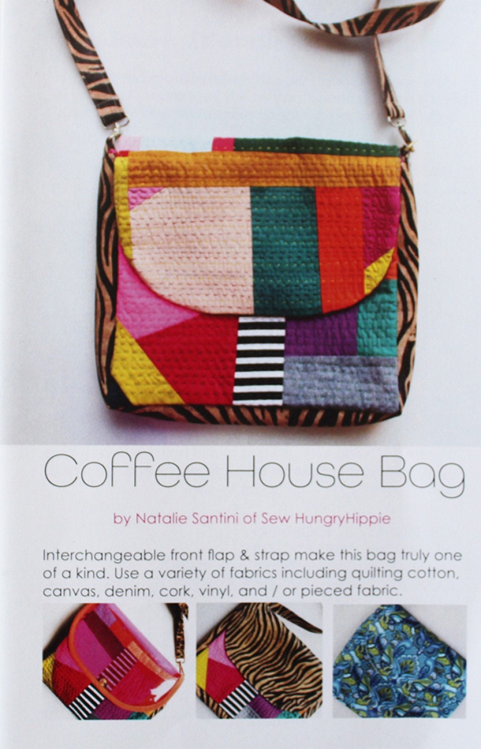 Coffee House Bag Sewing Pattern - Etsy