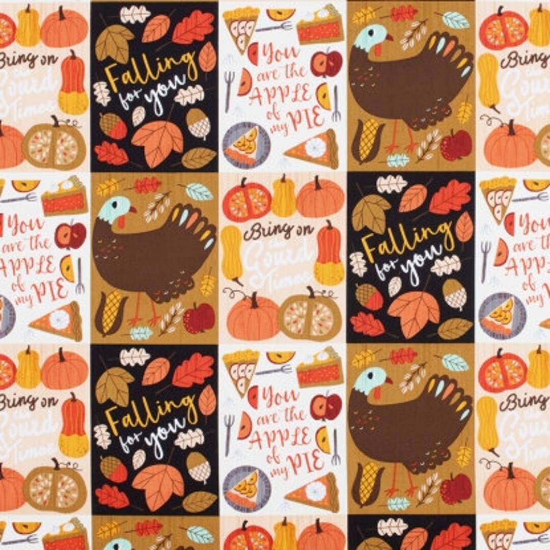 Alexander Henry - Bring on the Gourd Times - 8975A - Etsy