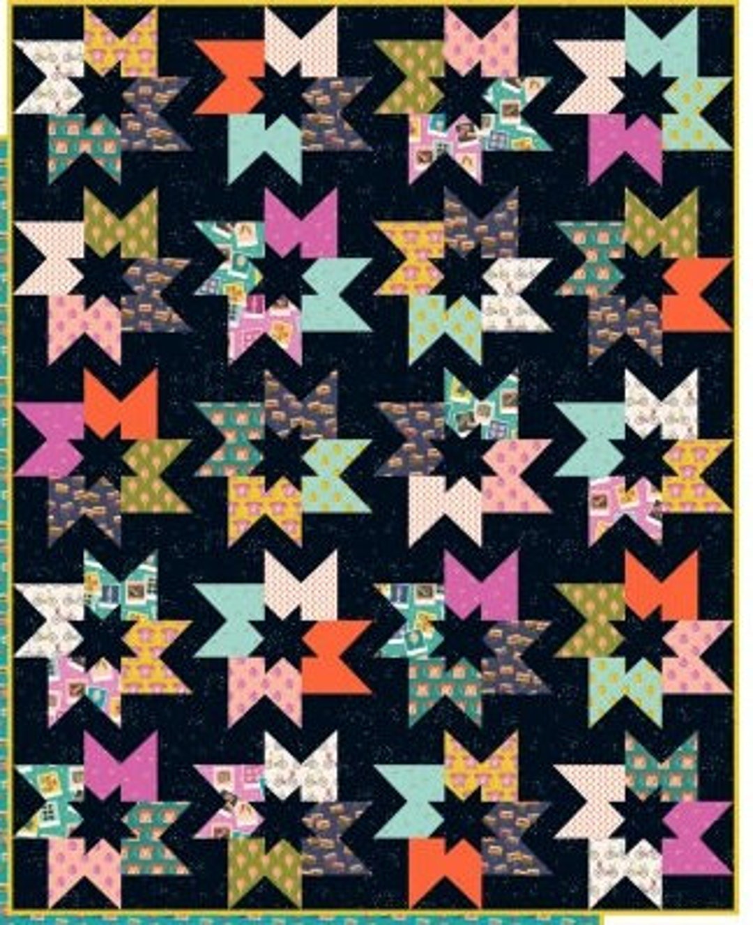 Cosmic Crush by Modernly Morgan Quilt Pattern and Kit Option - Etsy