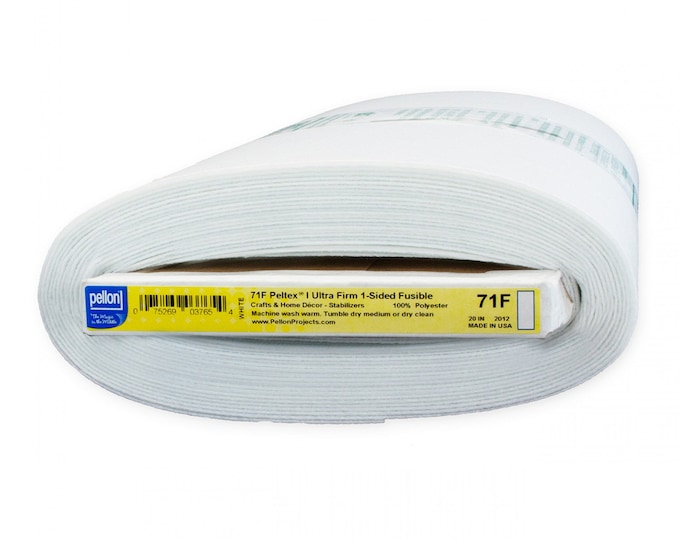 Peltex Single Sided Fusible Stabilizer 71F - Pellon 20in by the Yard - Etsy