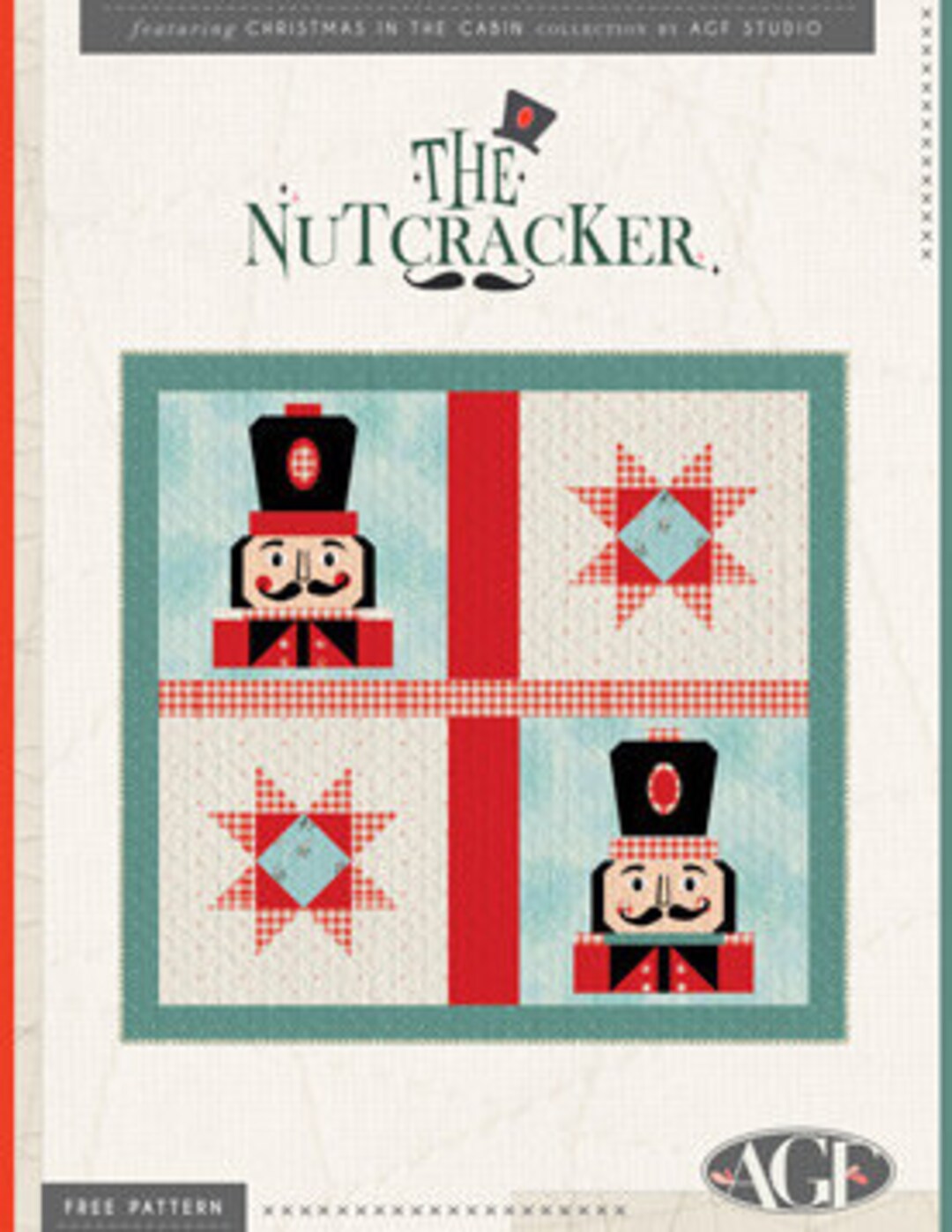 The Nutcracker Quilt Kit - FREE PATTERN - by AGF Fabrics - Etsy