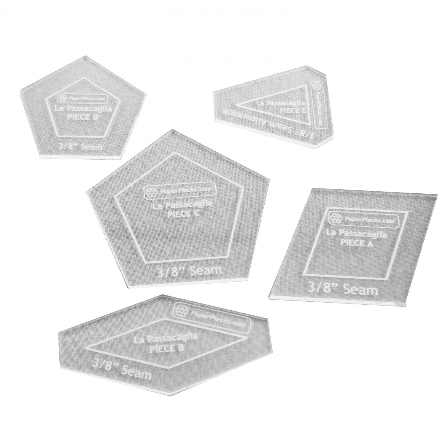 Passacaglia Set Options Paper Piecing Pack or Templates or - Etsy