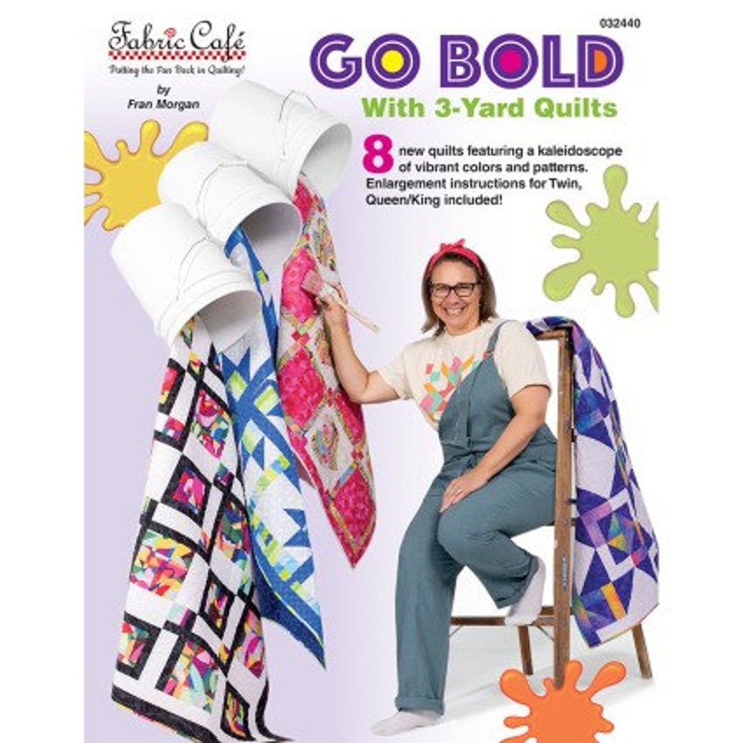 Go Bold With 3-yard Quilts by Fabric Cafe - Etsy