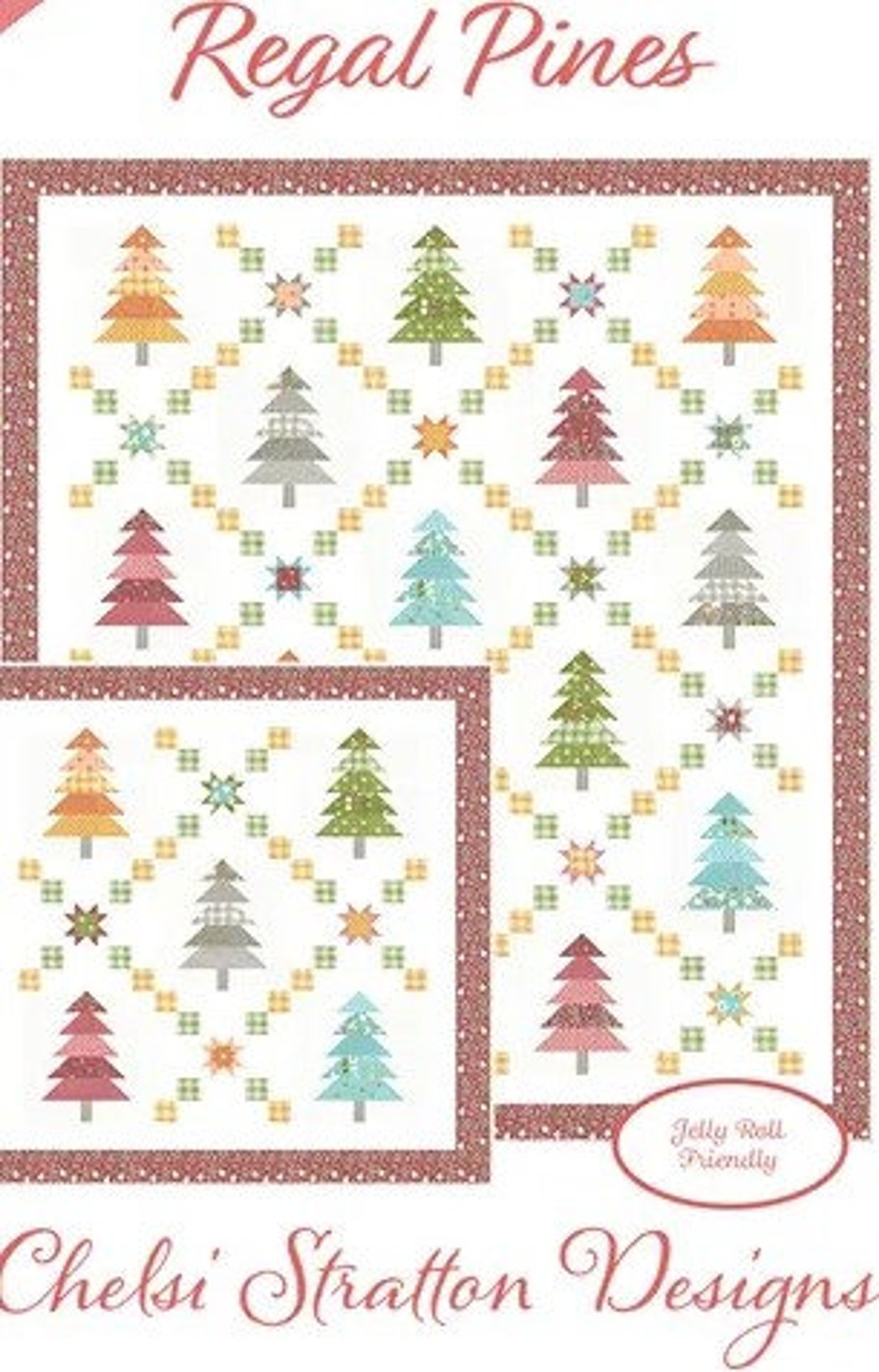 Regal Pines Quilt Pattern - Chelsi Stratton Designs - Etsy