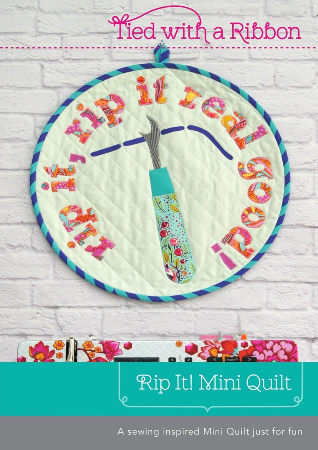 Rip It - Mini Quilt Pattern by Tied With Ribbon From Creative Abundance ...