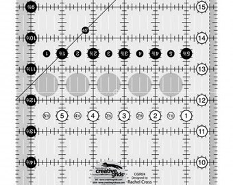 Creative Grids Quilt Ruler 12-1/2in x 24-1/2in Largest | Etsy