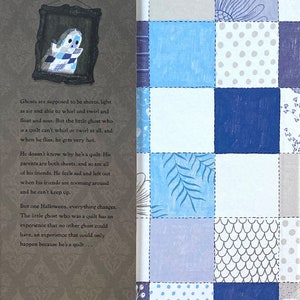 The Little Ghost Who Was a Quilt - Quilt Kit or Pattern - Choose ...