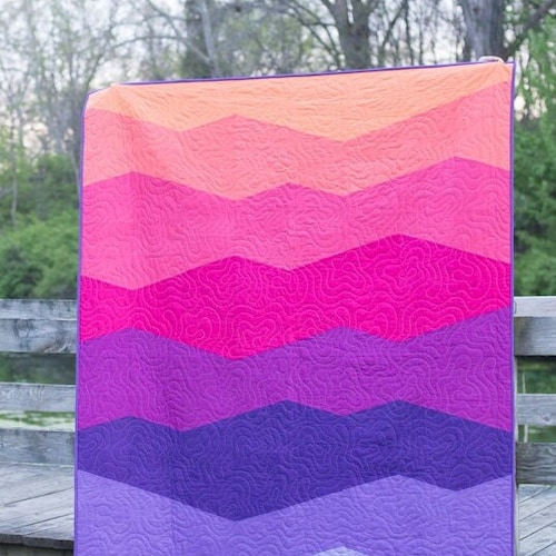 Stack Quilt Pattern From Modern Handcraft by Daksiewicz - Etsy