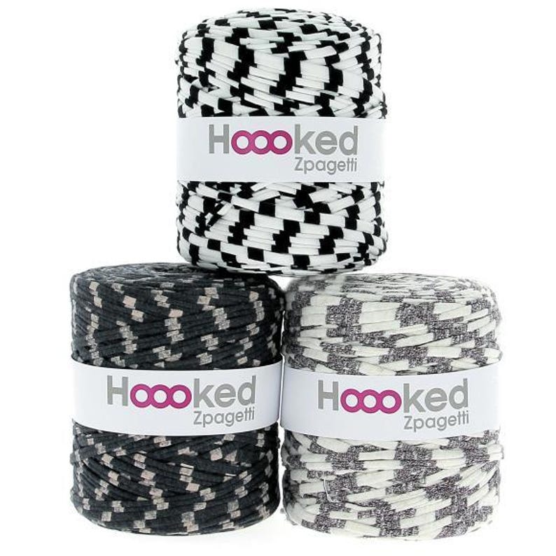 Hoooked 100% Recycled Zpagetti Yarn - Many Colors Available! - Etsy