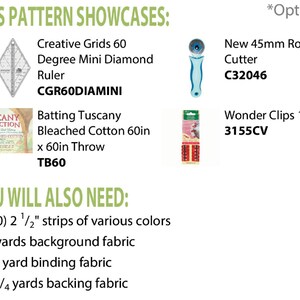 Pool Party Quilt Pattern - From Cut Loose Press - Jelly Roll Friendly ...