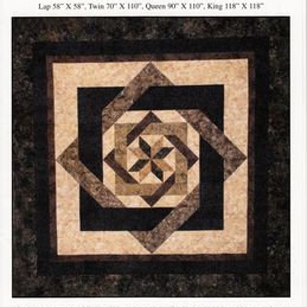 Labyrinth Quilt Pattern - Etsy