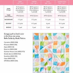 Joyful Stars Quilt Pattern From Cotton and Joy - Etsy