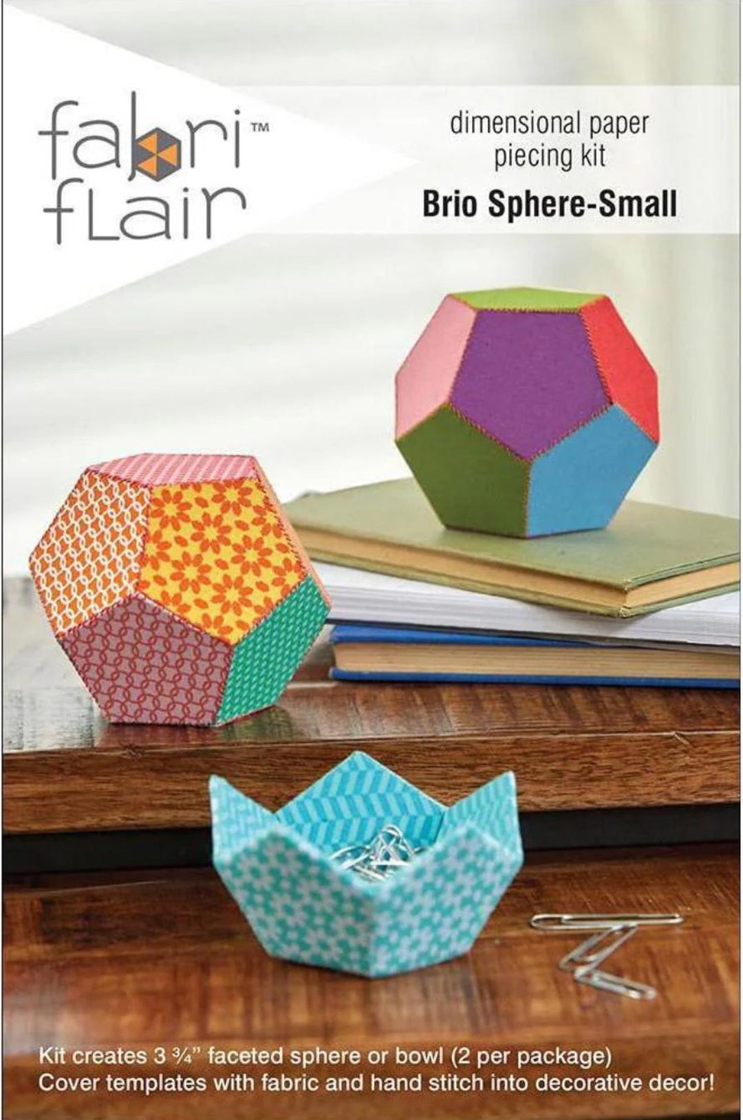Fabriflair - Brio Sphere - Small - Dimensional Paper Piecing Kit - Etsy