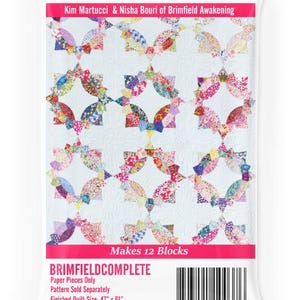 Brimfield Block - Templates, Pattern, and Papers - Etsy