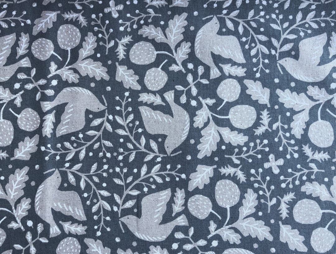 Robert Kaufman - Cotton Flax Prints - SB-850316D4-1 GREY - Etsy
