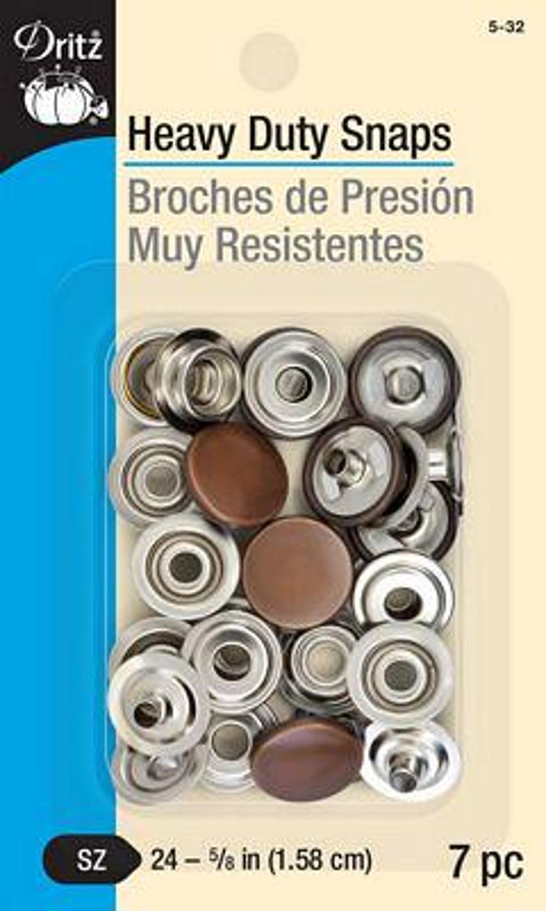 Dritz 5/8" Heavy Duty Snaps in Copper - Etsy