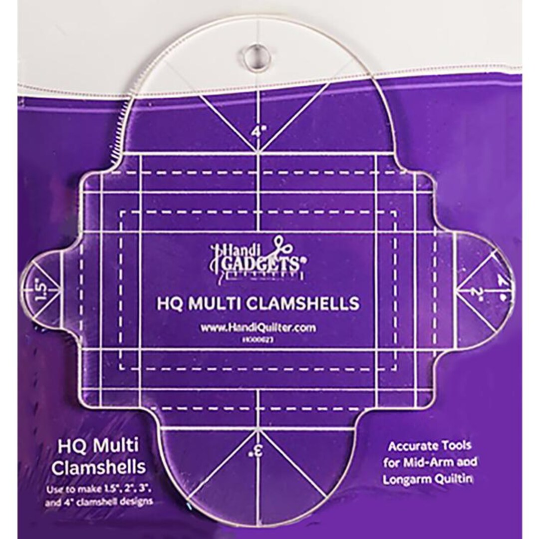 Handi Quilter - HQ - Multi Clamshells - Accurate Tools for Longarm ...
