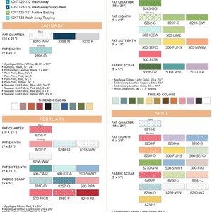 Kimberbell Designs - Mini Quilts Volume 1 January - June OR ...