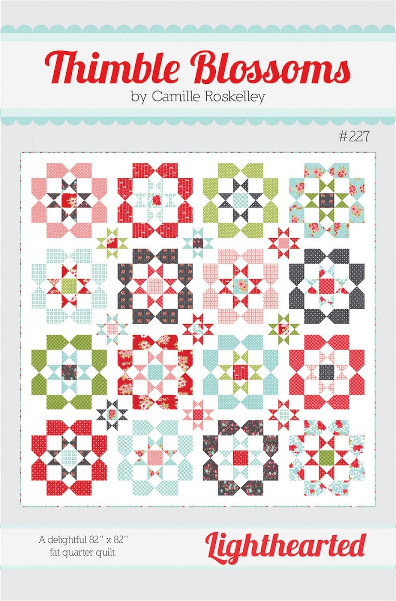 Lighthearted Quilt Pattern From Thimble Blossoms By Roskelley | Etsy
