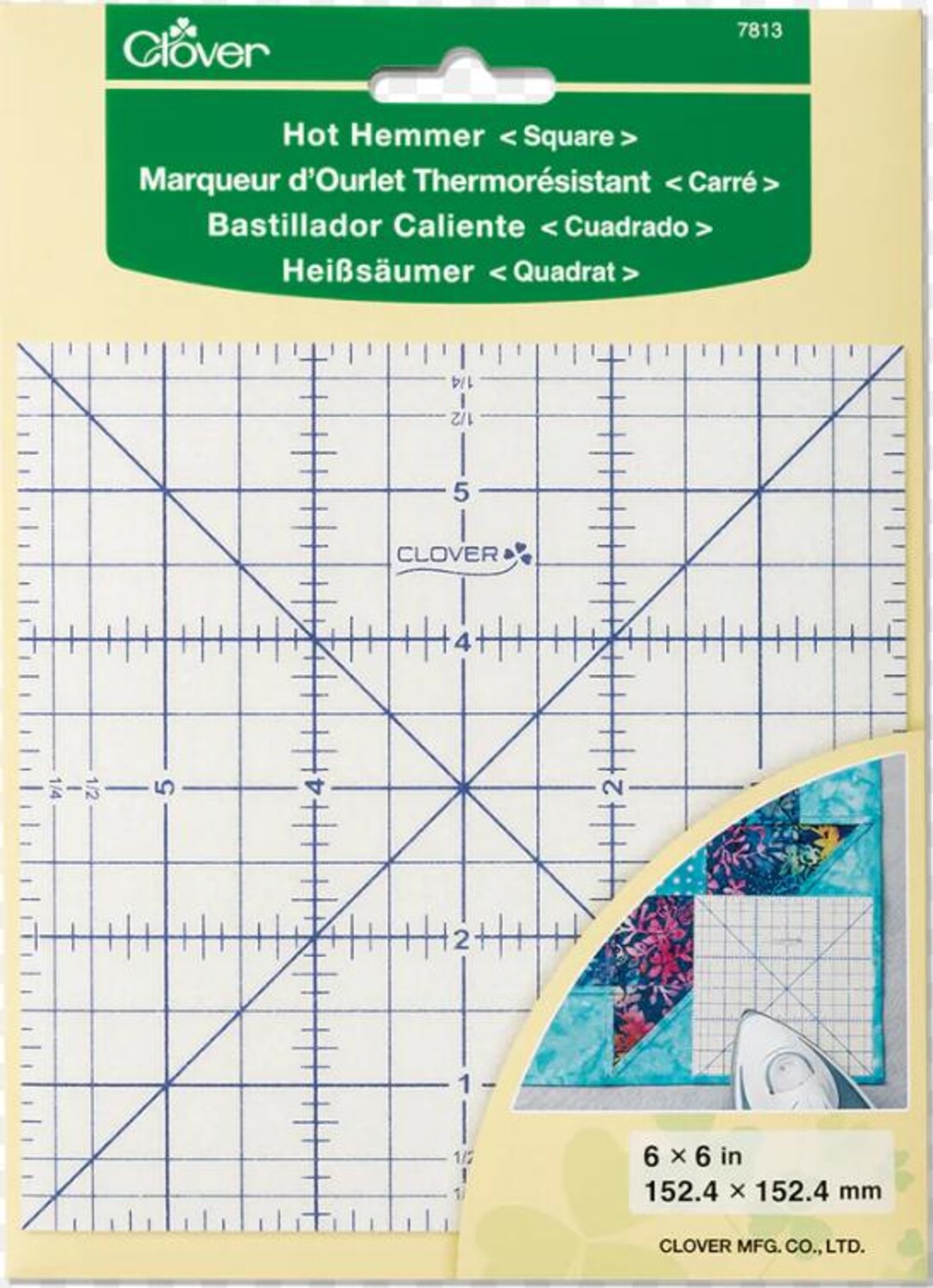 Clover Hot Hemmer Square - Etsy