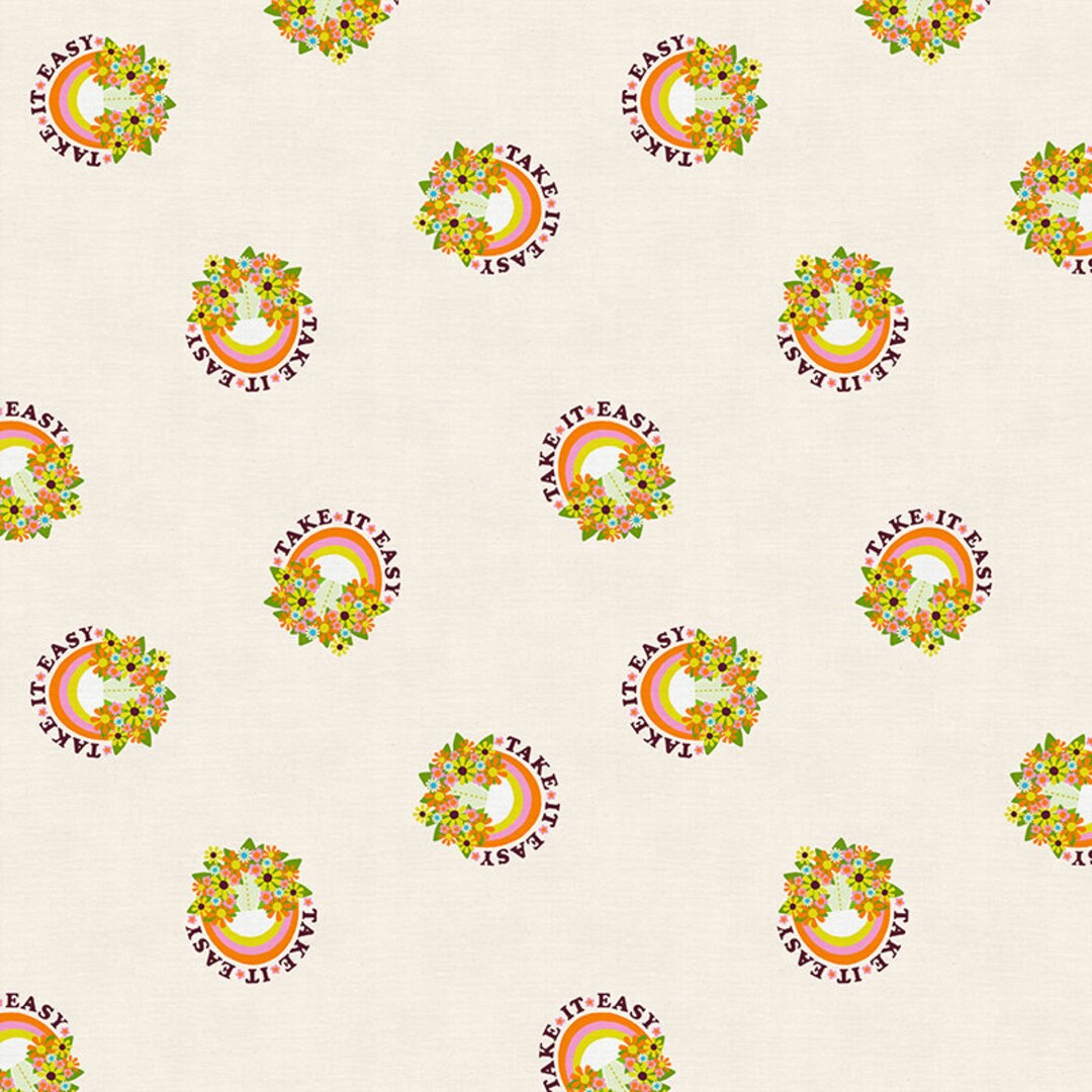 PBS Fabrics - Drivin' Down 9 - Lysa Flower - Take It Easy - 12023565 - Etsy