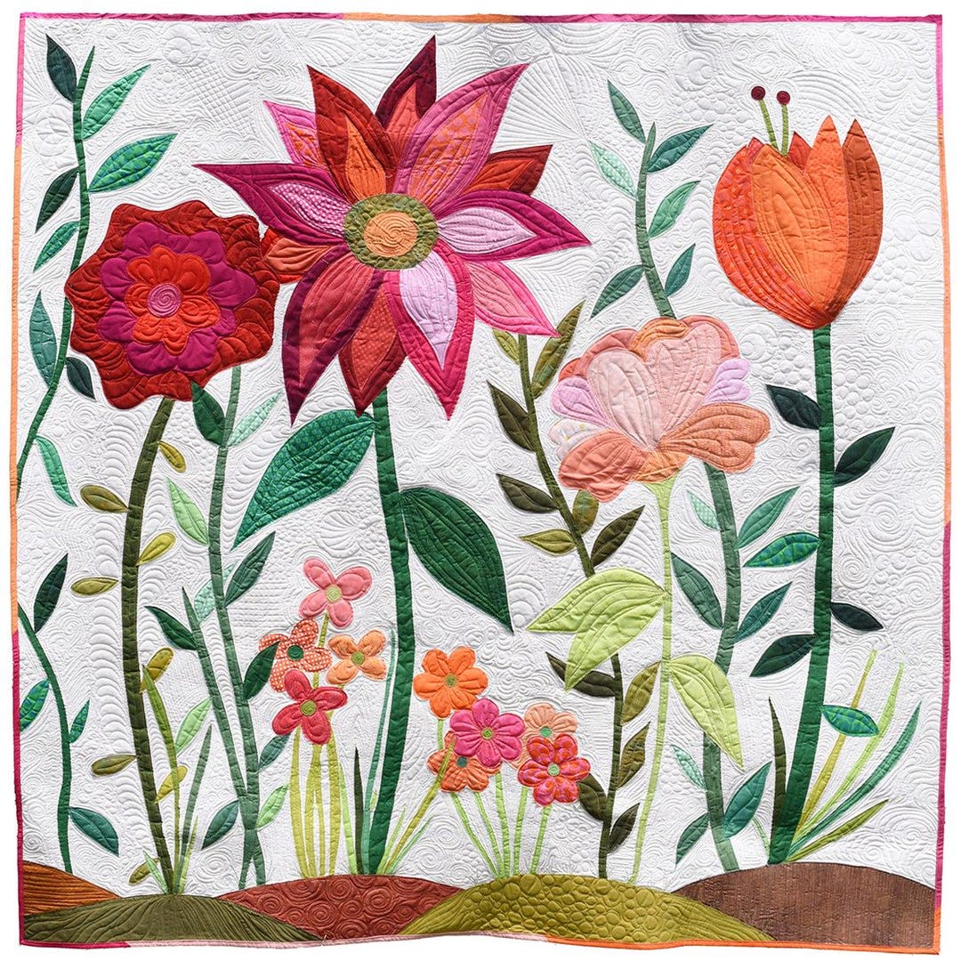 Windham - Everbloom Berry Blossom - Factory Cut Quilt Kit - 55146QK-X ...