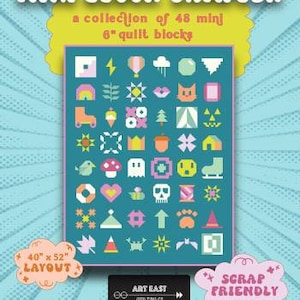 Mini Block Sampler Quilt Pattern Book # AEMS0324 - Etsy