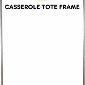 Wire-framed Potluck Totes Pattern With Optional Frames - Etsy