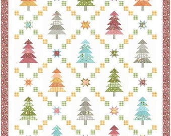 Regal Pines 71 X 83 Quilt Kit Featuring Bountiful Blooms by Sherri and ...