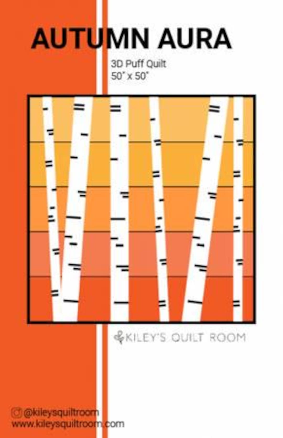 Autumn Aura 3D Puff Quilt Pattern by Kiley's Quilt Room - Etsy