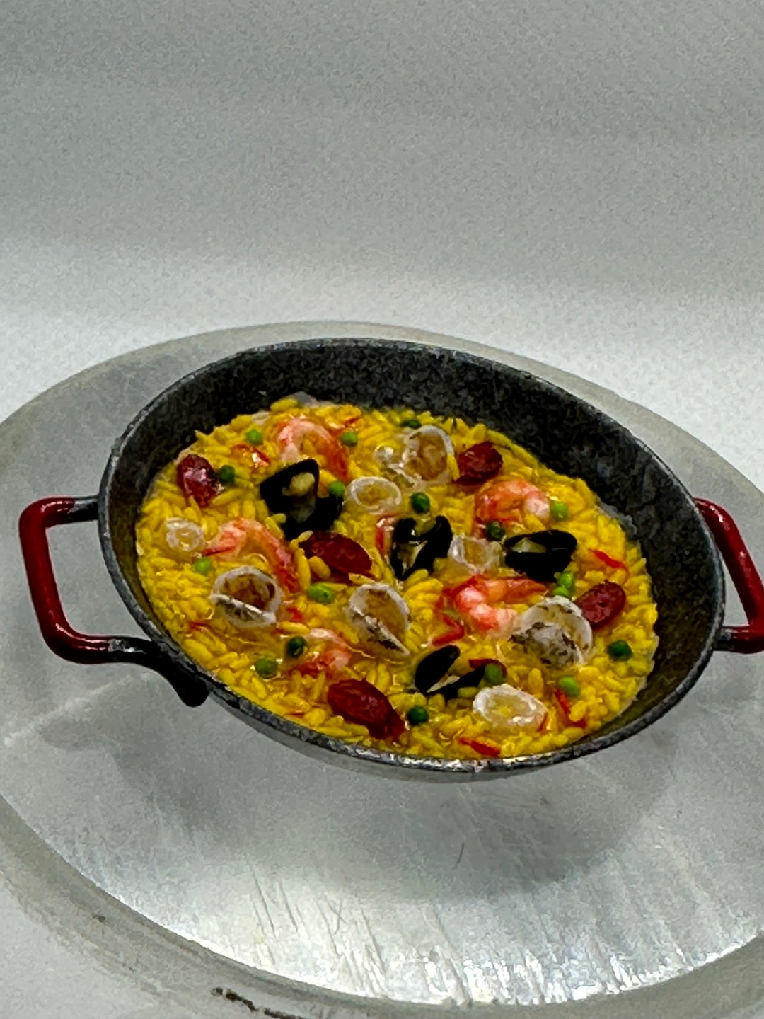 Miniature Seafood and Sausage Paella - Etsy