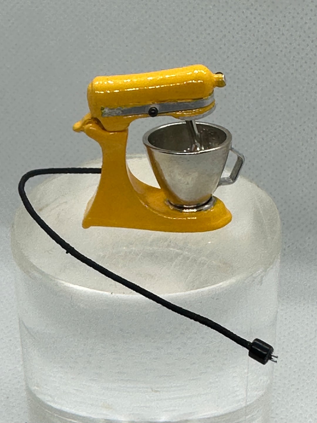 Bright Yellow Miniature Metal Kitchen Mixer - Etsy