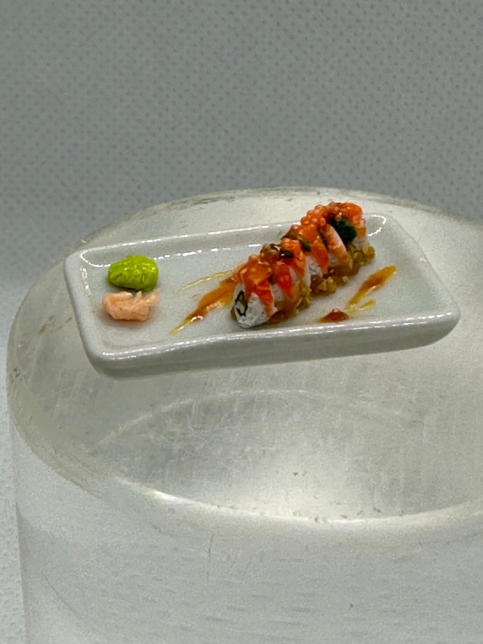 Miniature Sushi on a Bed of Chrispy Tempura - Etsy