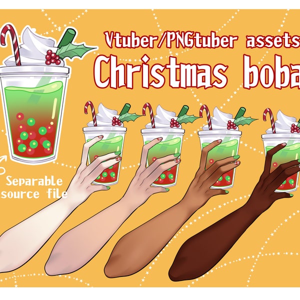 Boba Vtuber Asset - Etsy